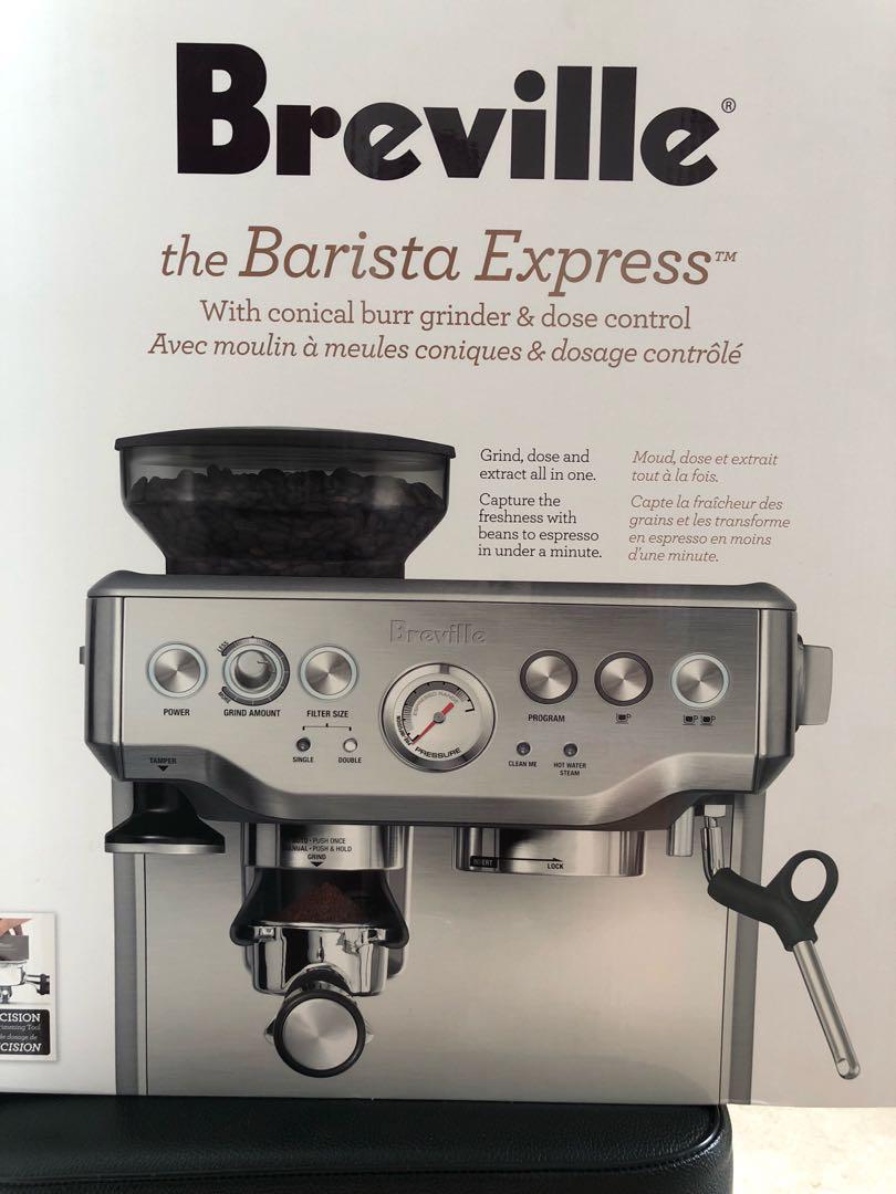 Breville Barista Express (BES870XL) FOR PARTS ONLY, TV & Home ...