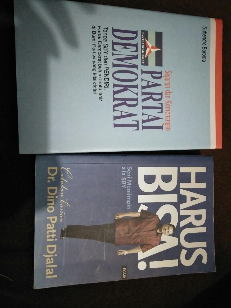 Buku sby dan Demokrat, Buku & Alat Tulis, Buku di Carousell