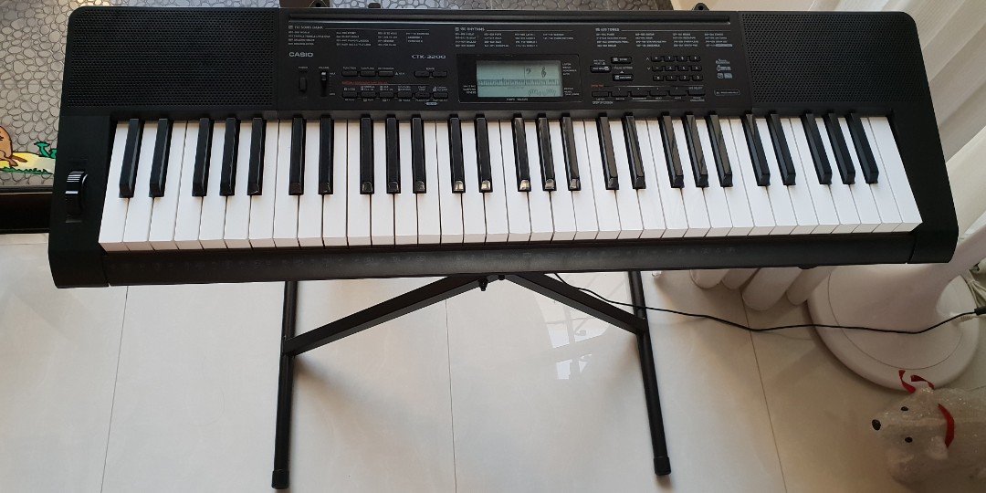 Casio CTK-3200 Keyboard, Music & Media, Music Instruments on Carousell