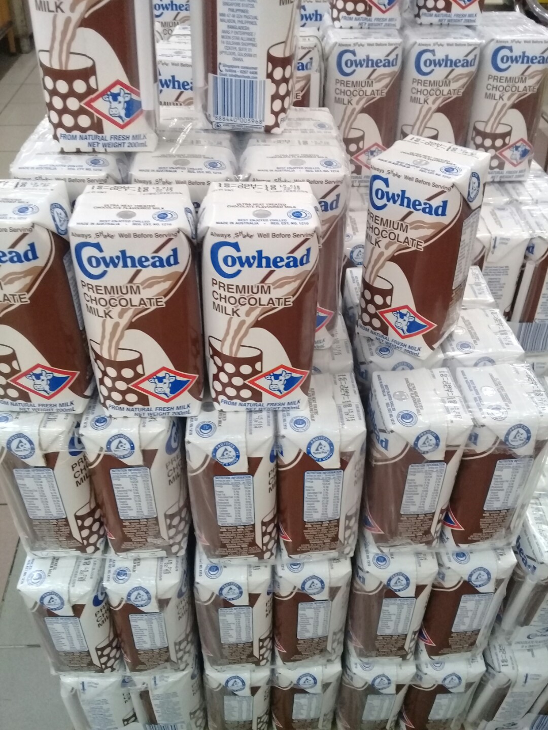 COWHEAD PREMIUM CHOCOLATE MILK DRINK FOR ONLY 19 PESOS EACH FOR ORDERS ...