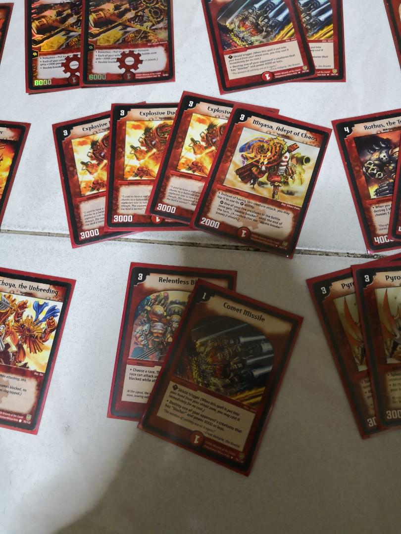 Duel Masters Human Deck, Hobbies & Toys, Toys & Games on Carousell