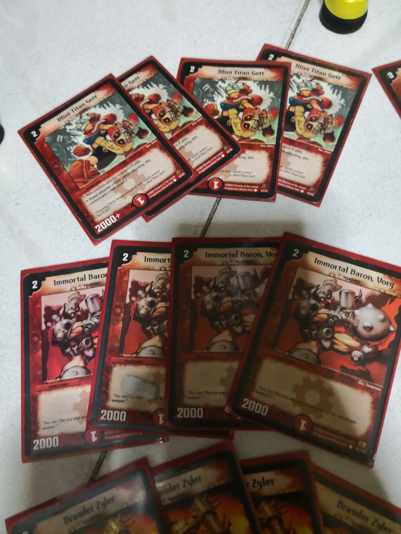 Duel Masters Human Deck, Hobbies & Toys, Toys & Games on Carousell