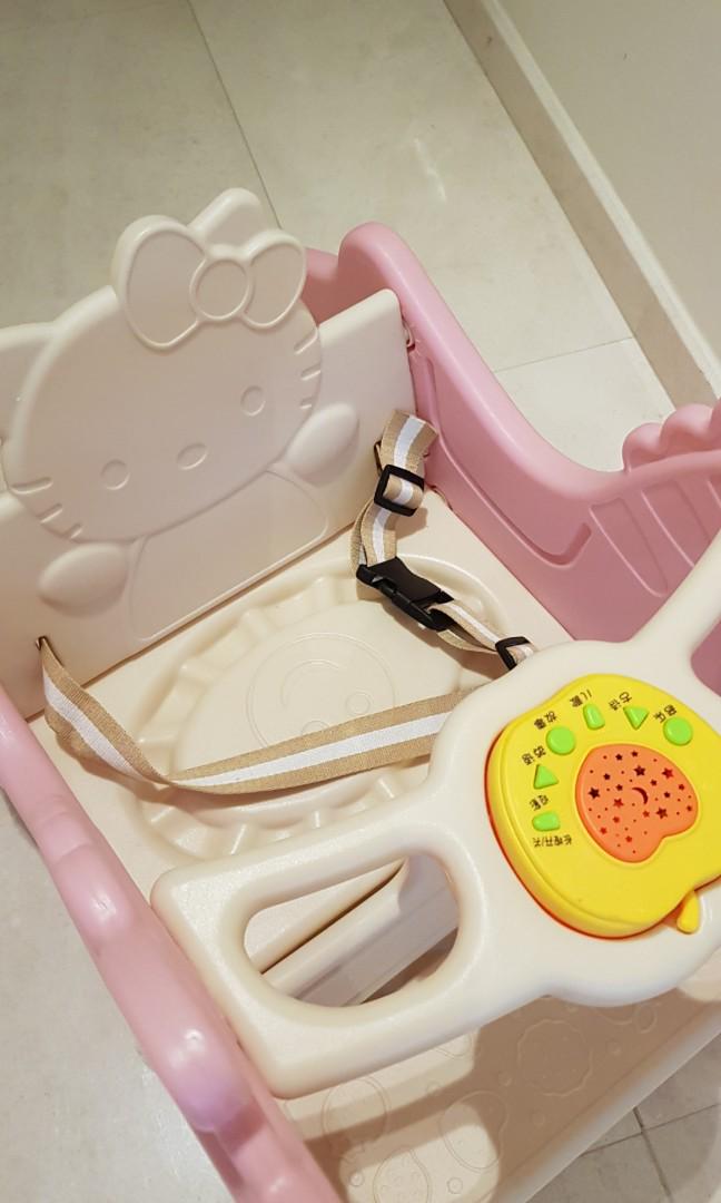 Hello Kitty Rocking Horse, Babies & Kids, Baby Nursery & Kids Furniture ...