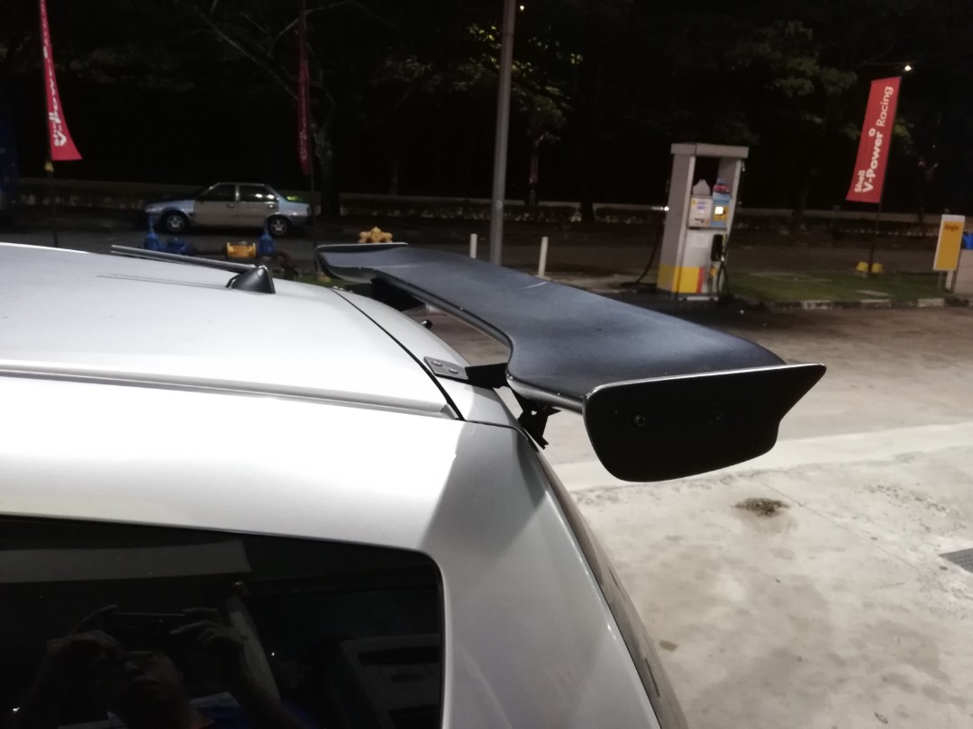 Honda Fit Jazz GE6 GE8 Js racing GT wing, Car Accessories, Accessories ...