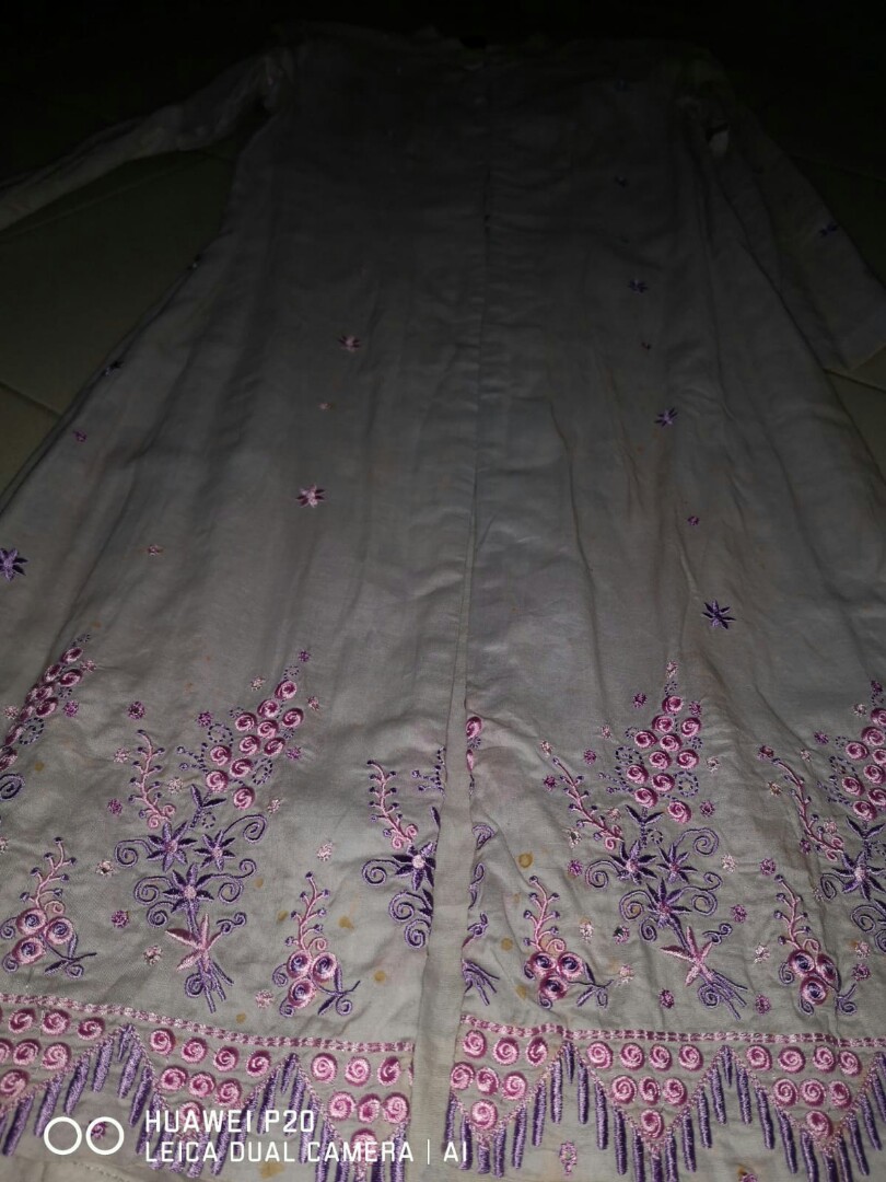 Kebaya Panjang Sireh Pinang, Women's Fashion, Muslimah Fashion, Baju ...