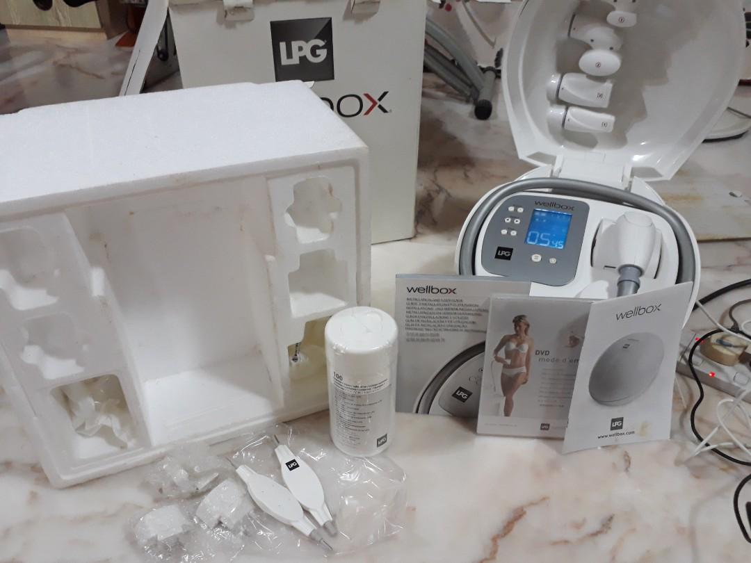 Lpg Wellbox spa massager, Health & Nutrition, Massage Devices on Carousell