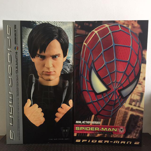 Medicom Rah spiderman 2 And 3, Hobbies & Toys, Toys & Games on Carousell