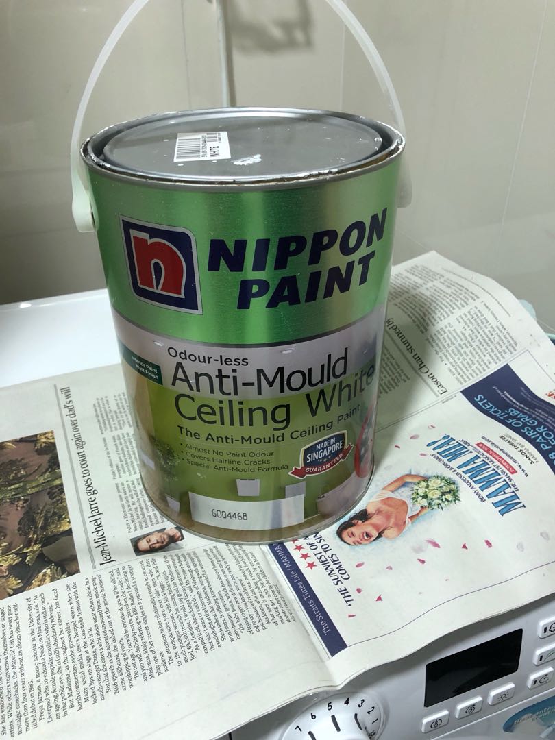 Nippon Paint anti- mold ceiling white, Everything Else on Carousell