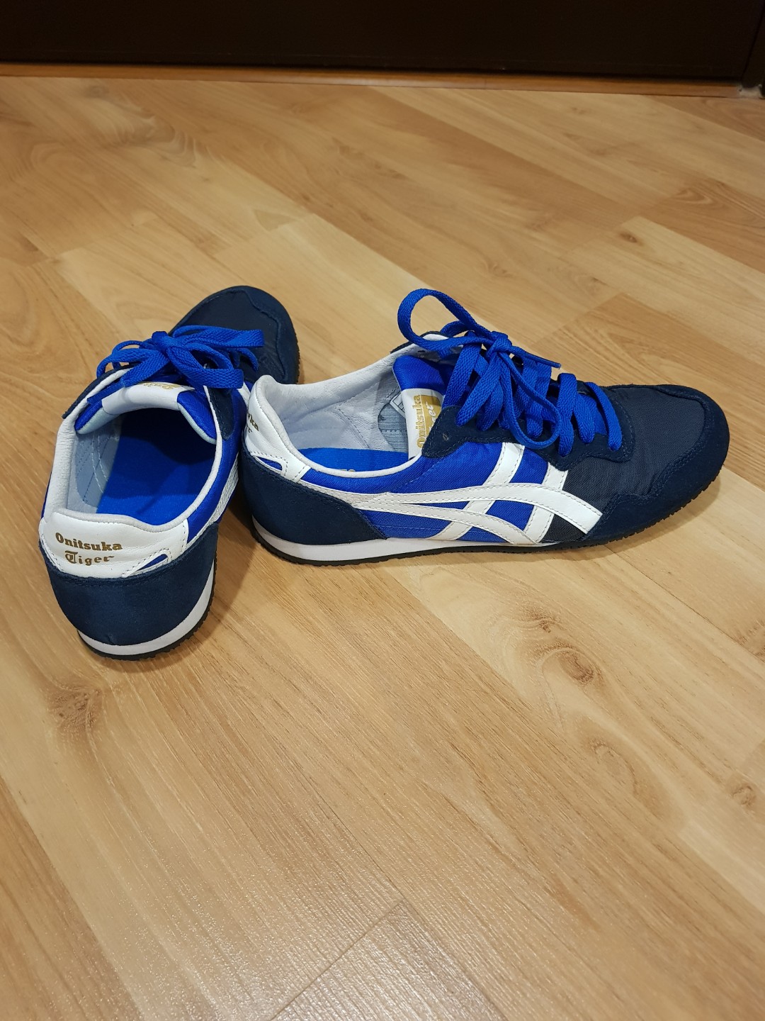 Onitsuka Tiger Shoes (Cobalt Blue / White), Women's Fashion, Footwear ...