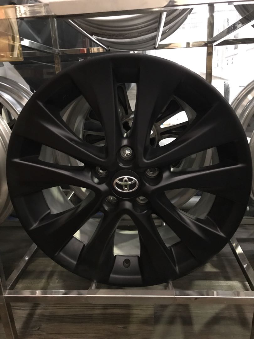 Original Toyota Alphard 18” Rims, Car Accessories, Tyres & Rims on ...