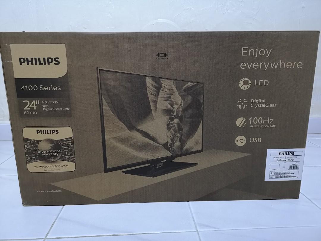 Philips 24" HD LED TV, TV & Home Appliances, TV & Entertainment, TV ...