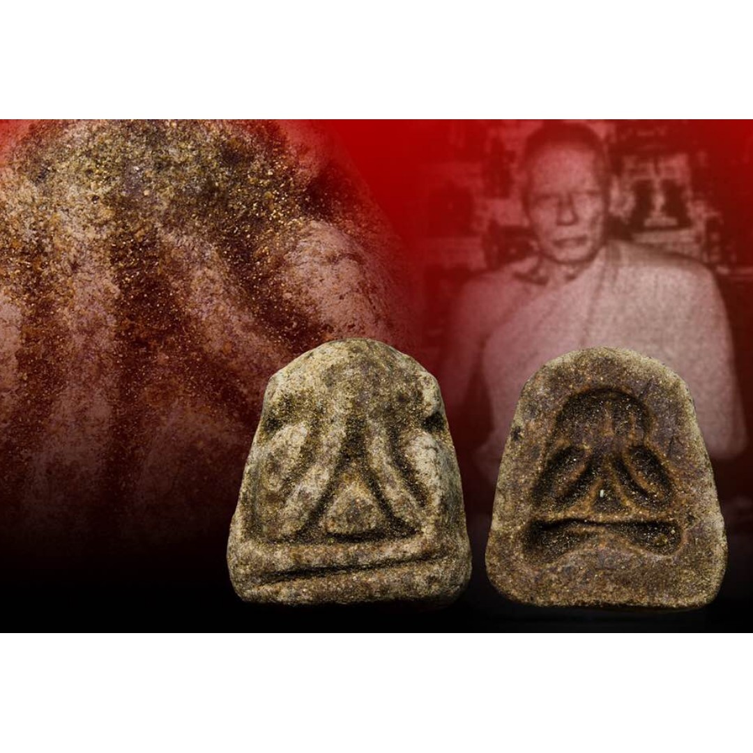 Phra pid tar luang phor parn Pim lung bab put tar kun powder Made ...