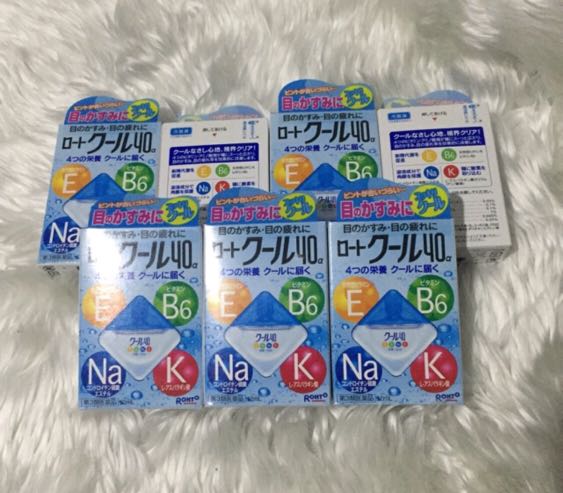 ROHTO BLUE EYE DROPS, Beauty & Personal Care, Vision Care on Carousell