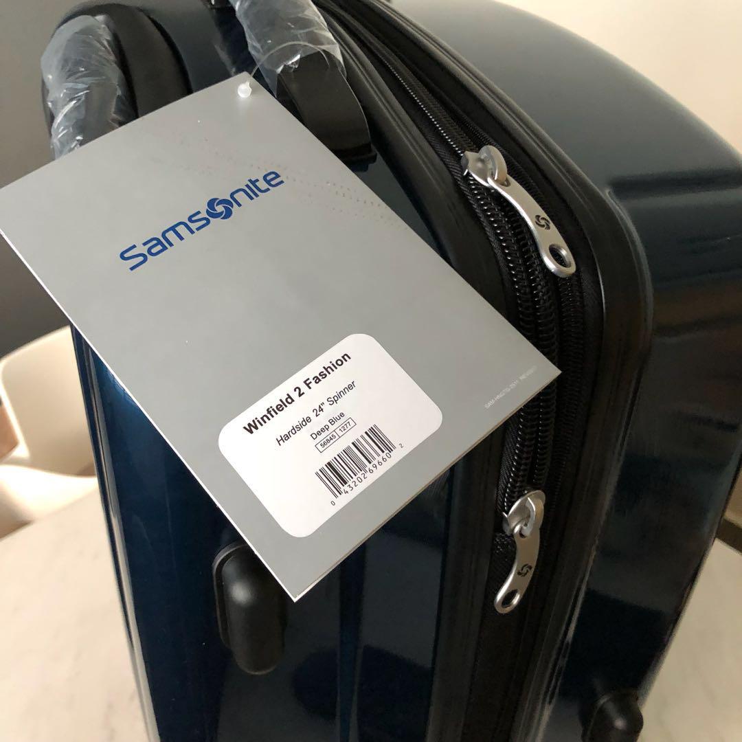 Samsonite Winfield 2 ultra light 24” 24 inch spinner luggage, Hobbies ...