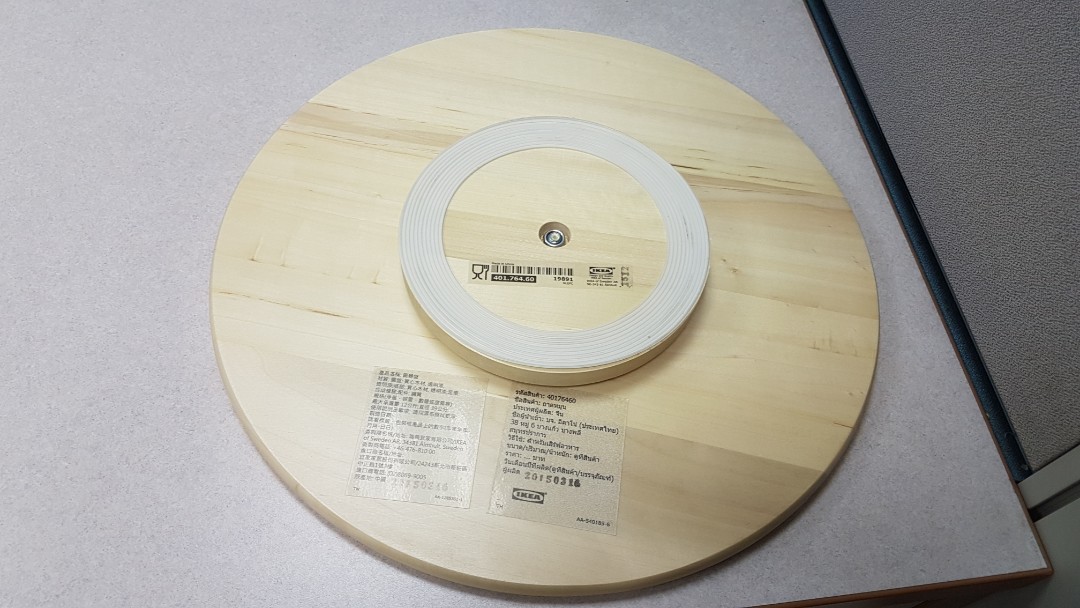 SNUDDA Lazy Susan, birch solid wood,39 cm, Furniture & Home Living ...