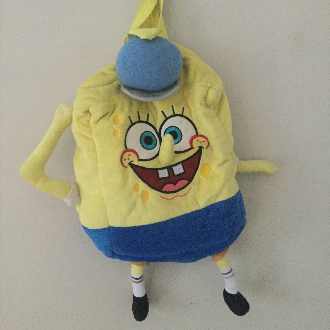 SpongeBob Square Pants Backpack, Babies & Kids, Infant Playtime on ...
