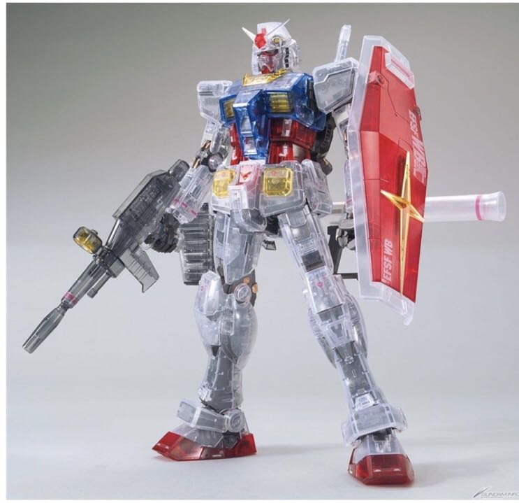 The Gundam base limited RX-78-2 Gundam version 3.0 clear Colour, Hobbies & Toys, Toys & Games on ...