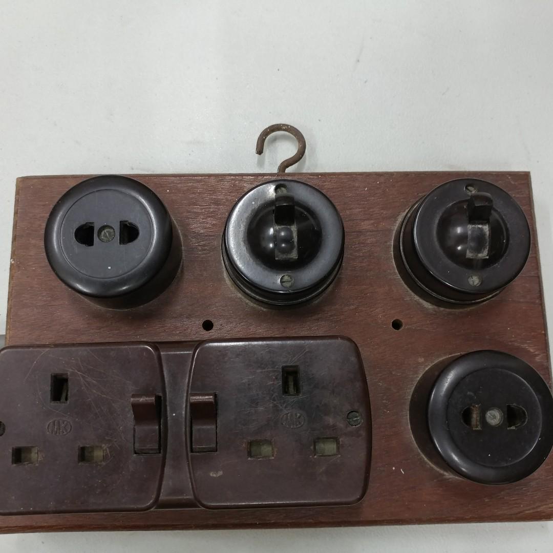 Vintage Rare Multiple Socket Outlet For Sale, Hobbies & Toys ...