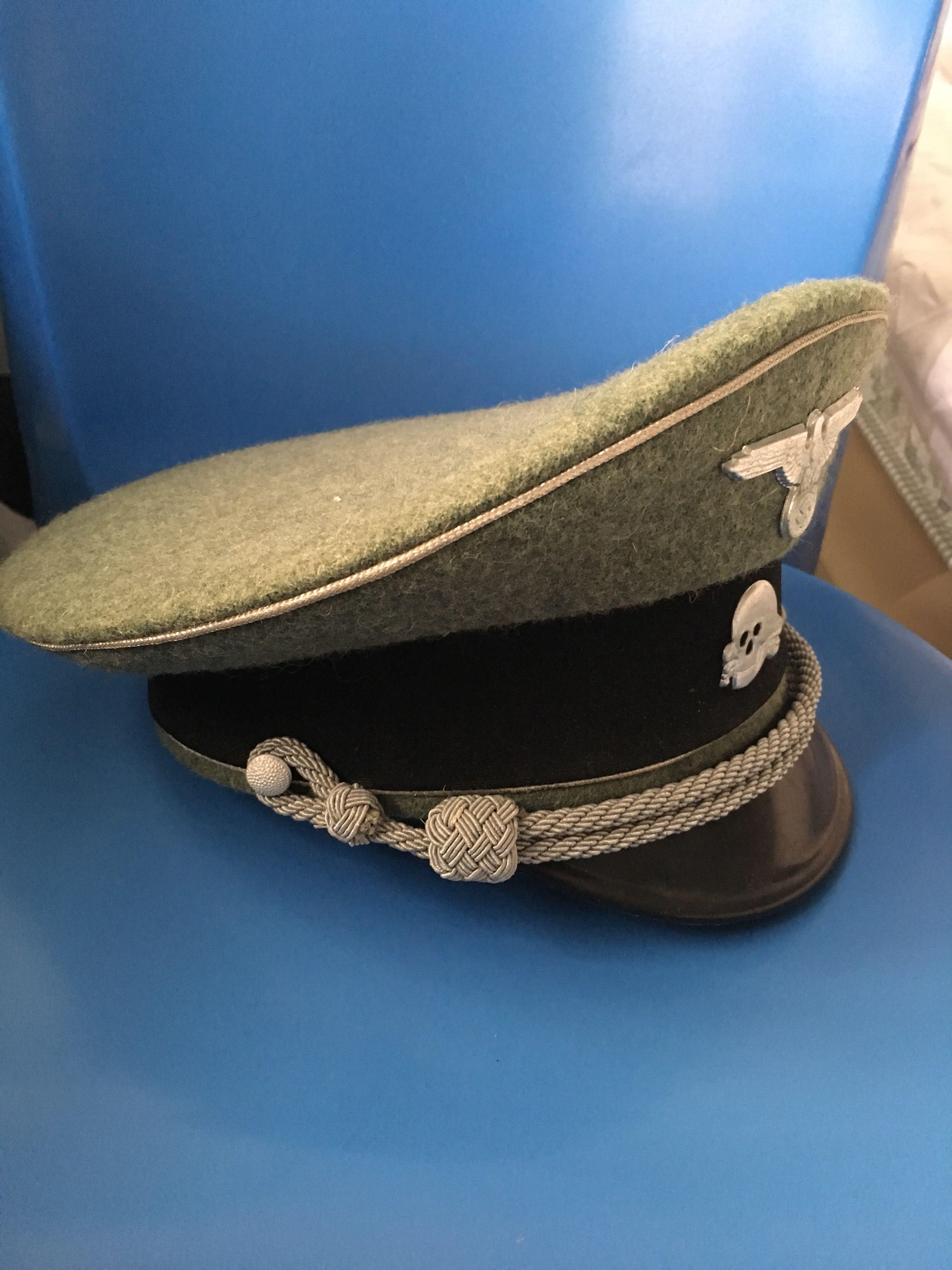 Waffen SS officer cap, Furniture & Home Living, Kitchenware & Tableware ...