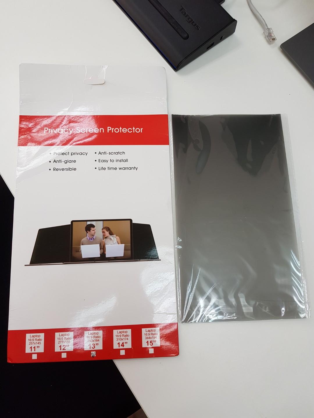 Anti Glare Privacy Screen Computers Tech Parts Accessories Monitor Screens On Carousell