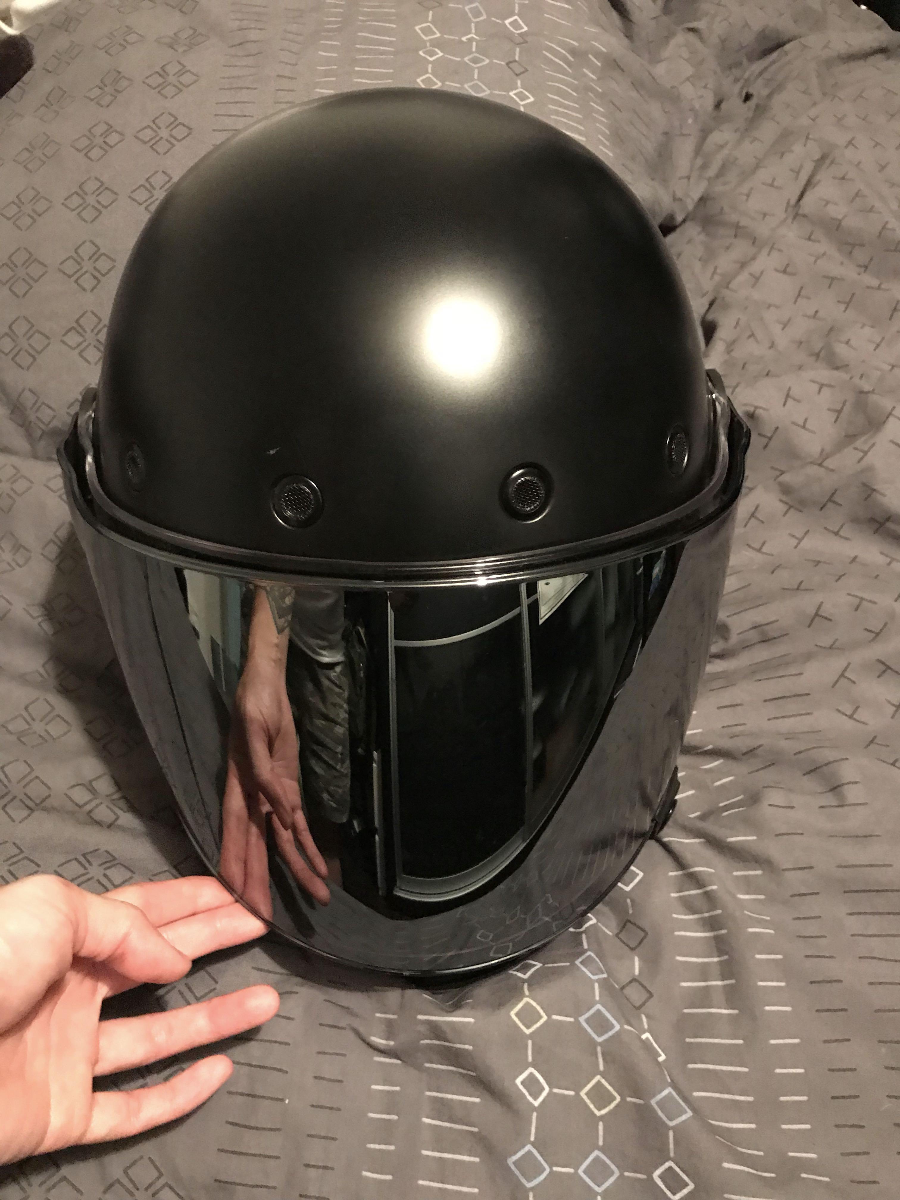 Bell Bullitt Matte Black Helmet S, Motorcycles, Motorcycle Apparel on ...