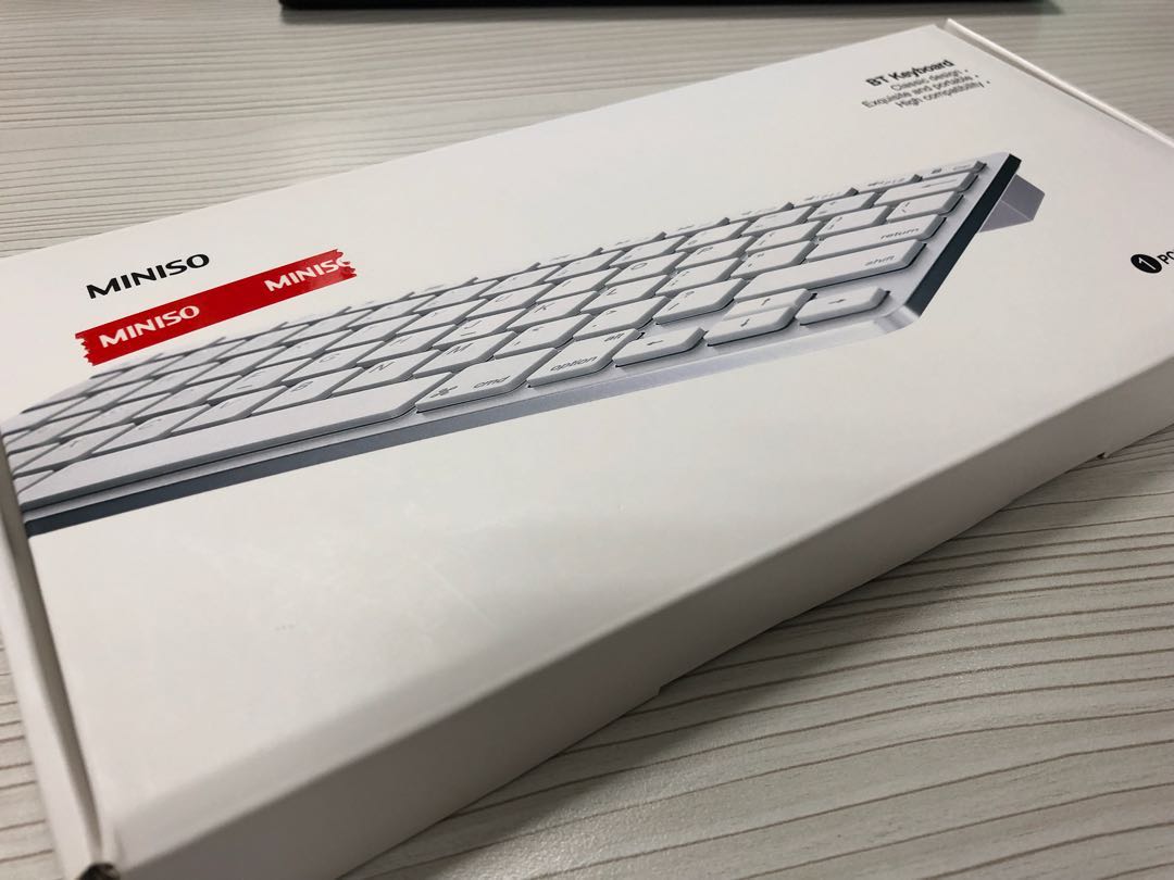 Bluetooth Miniso Keyboard, Computers & Tech, Parts & Accessories ...