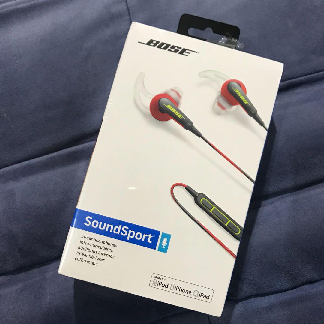 Bose Soundsport Earphones, Audio, Earphones on Carousell