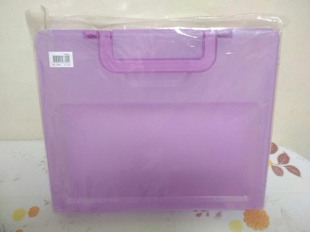 Brand New A4 Size Plastic Casing, Hobbies & Toys, Stationery & Craft ...