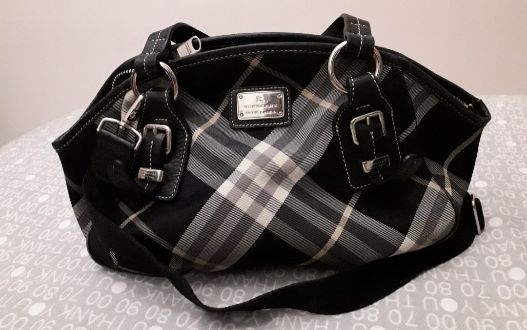 Burberry blue label handbag, Women's Fashion, Bags & Wallets, Tote Bags ...