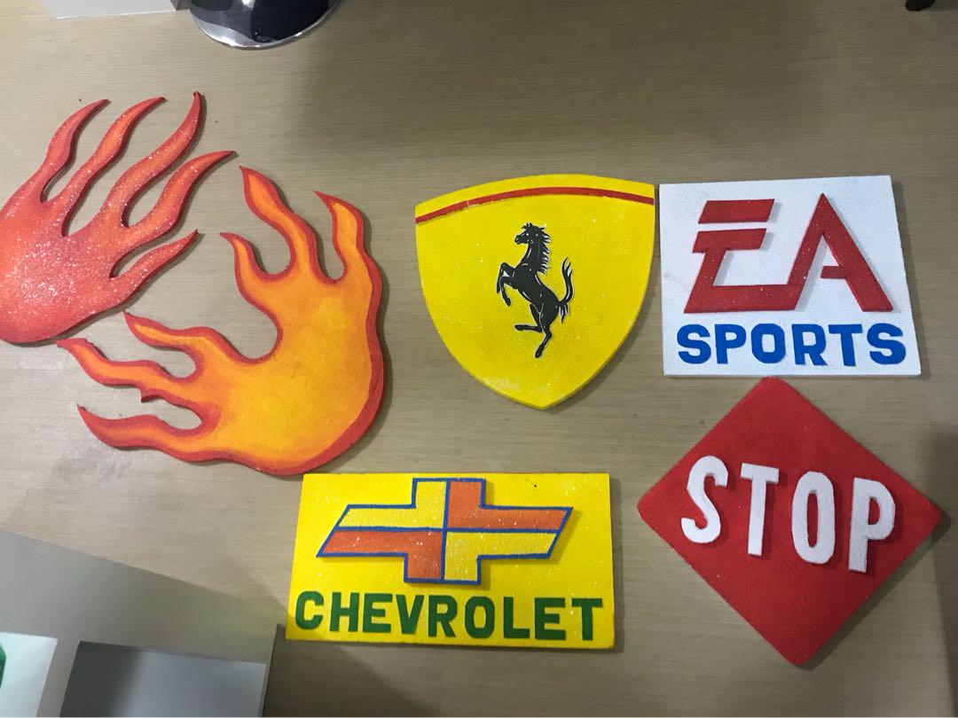 Car Racing Theme Party Styro Backdrop, Hobbies & Toys, Stationary ...