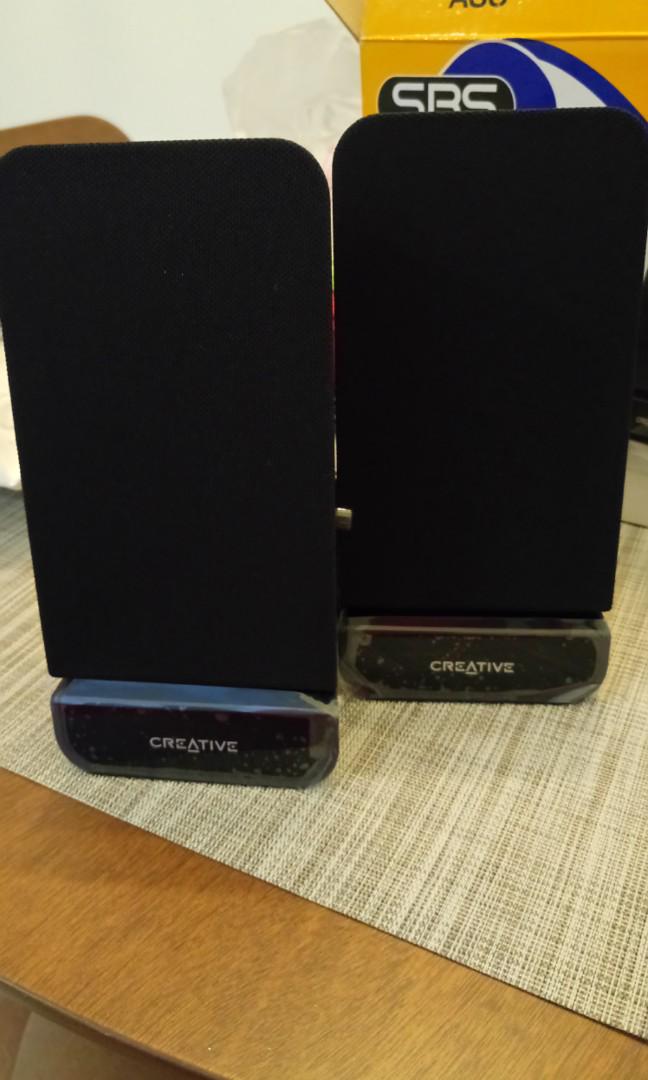 Creative a60 sbs multimedia 2.0 channel powered speakers