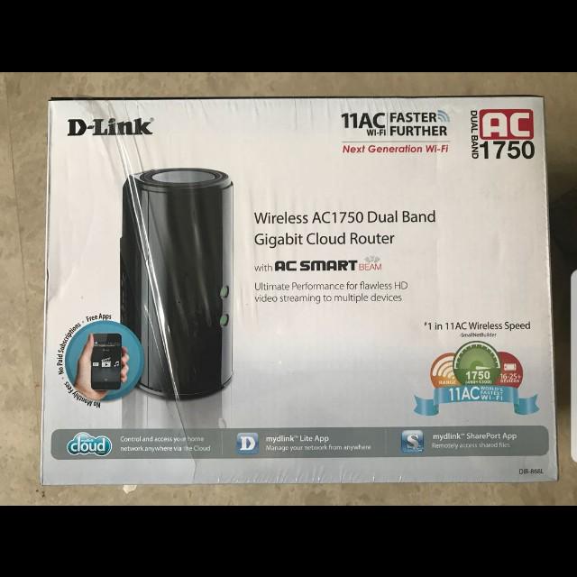 D-Link AC1750 Dual Band Gigabit Cloud Router##price reduced ...