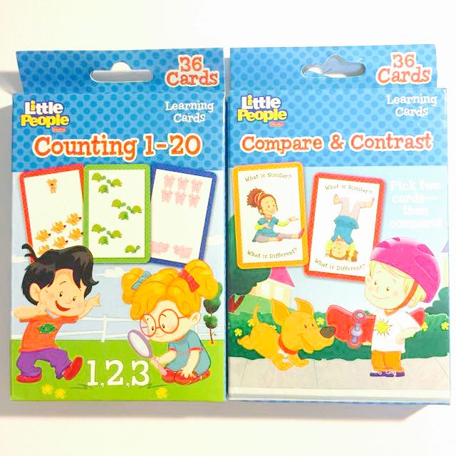 Fisher-Price Little People Learning Cards, Hobbies & Toys, Toys & Games ...