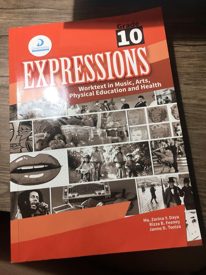 Grade 10 MAPEH Book: Expressions, Hobbies & Toys, Books & Magazines ...