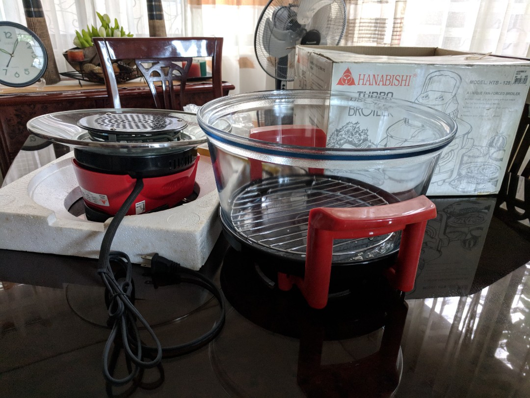 Hanabishi Turbo Broiler Model HTB-128, Furniture & Home Living ...