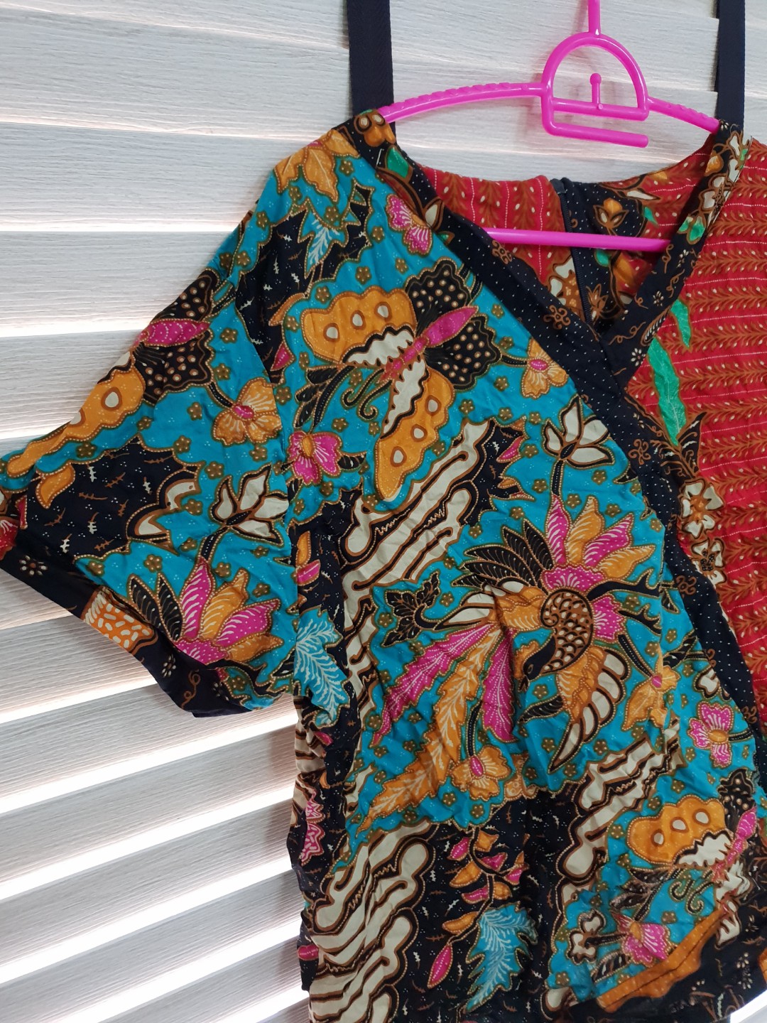 Japanese Batik Design Tol, Women's Fashion, Tops, Blouses on Carousell