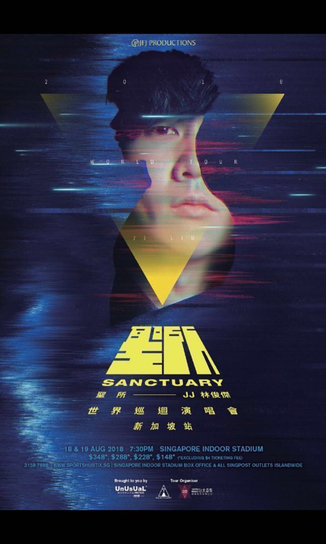 JJ Concert 18Aug - 1 pair Cat 1 Row 9, Tickets & Vouchers, Event ...