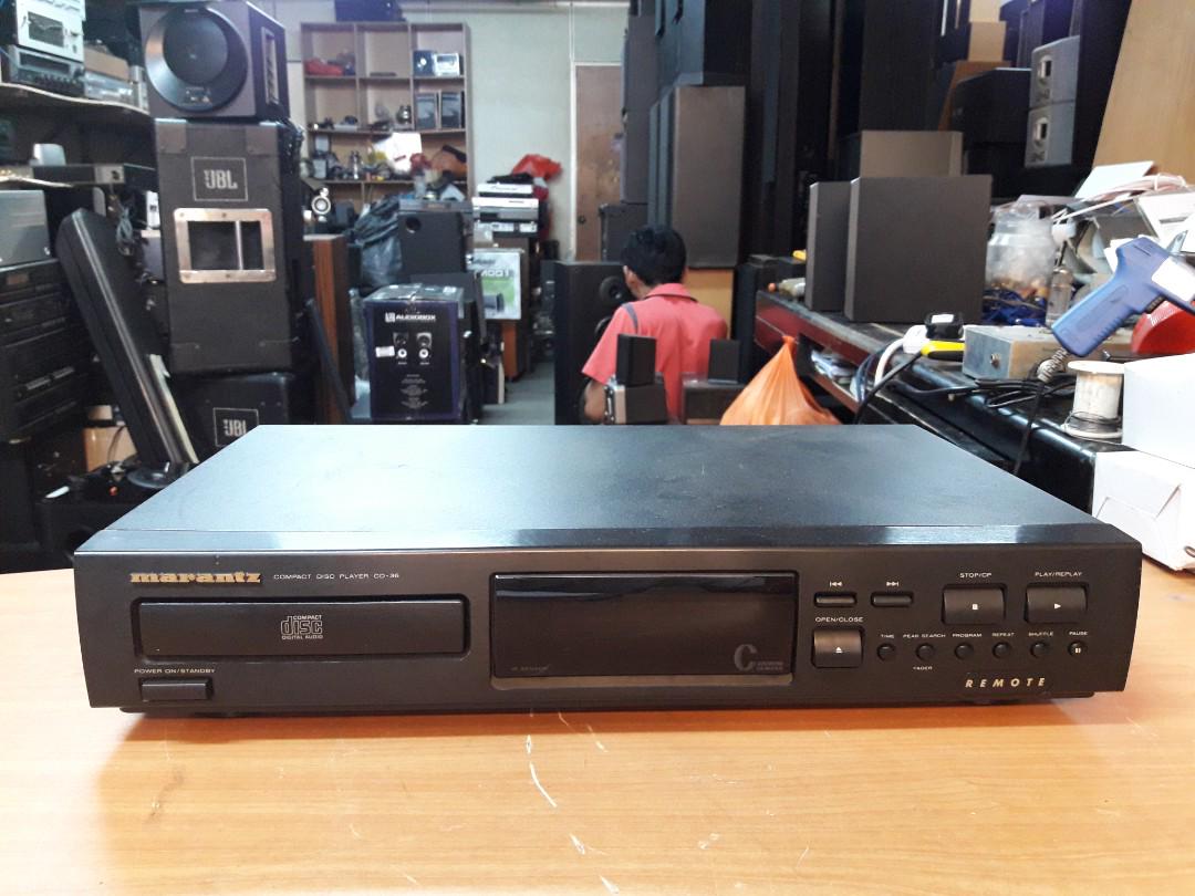 Ku marantz cd player cd36, Audio, Portable Music Players on Carousell
