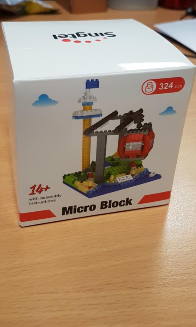 Micro Block Singapore Cable Car, Toys & Games, Bricks & Figurines on ...