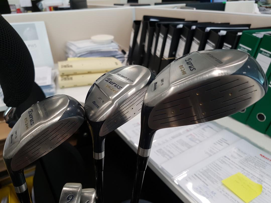 Mizuno Eurus graphite full golf set and bag, Sports Equipment, Sports ...