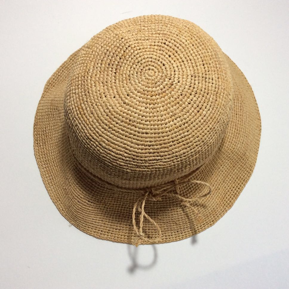 MUJI Straw Hat, Women's Fashion, Watches & Accessories, Hats & Beanies ...