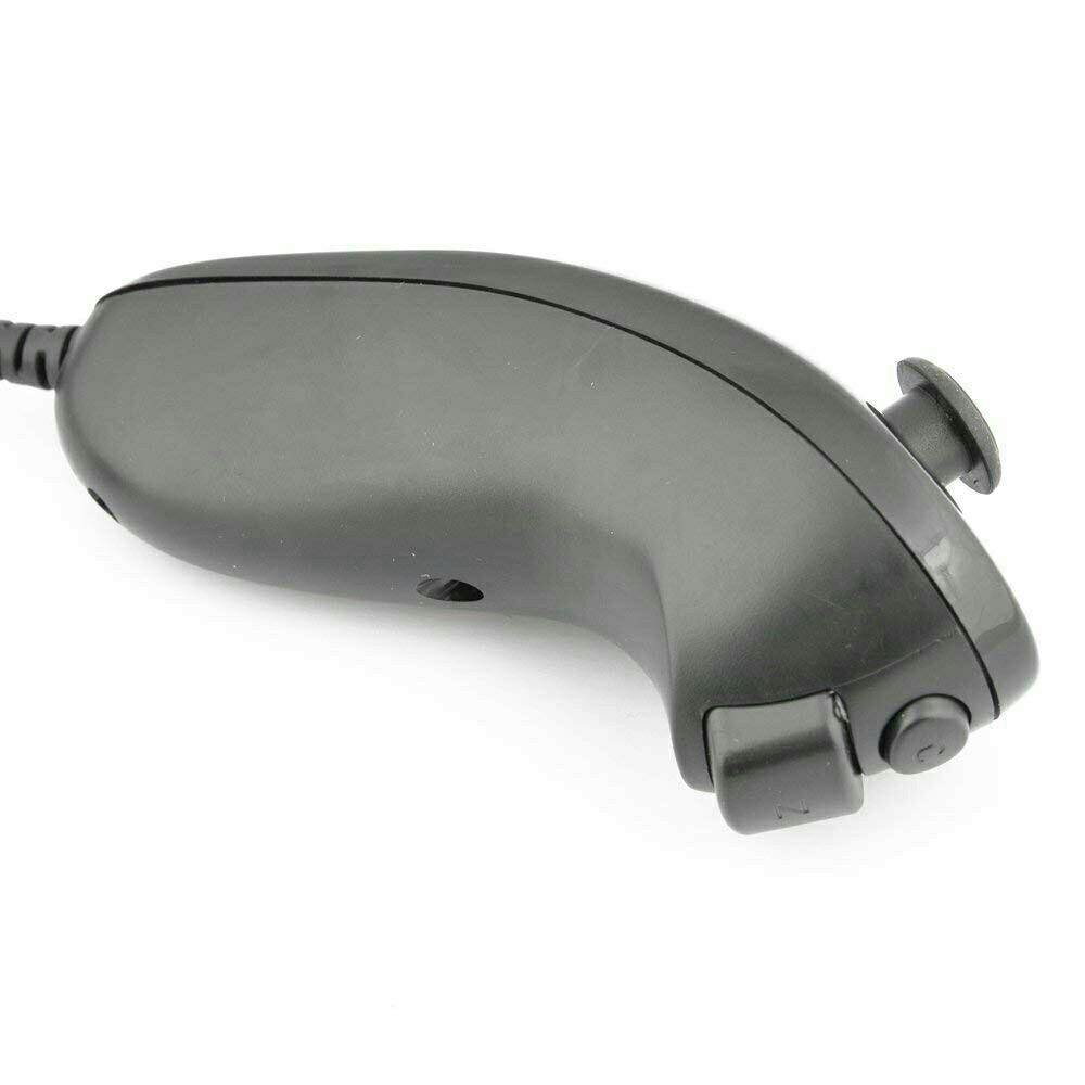 Nunchuk / Nunchuck Controller - Black Nintendo Wii, Video Gaming, Video ...