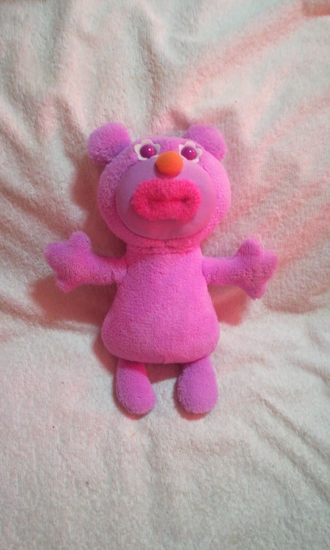 Original Fisher Price Sing A Ma Jig Plush Stuff Doll - Pastel Purple ...
