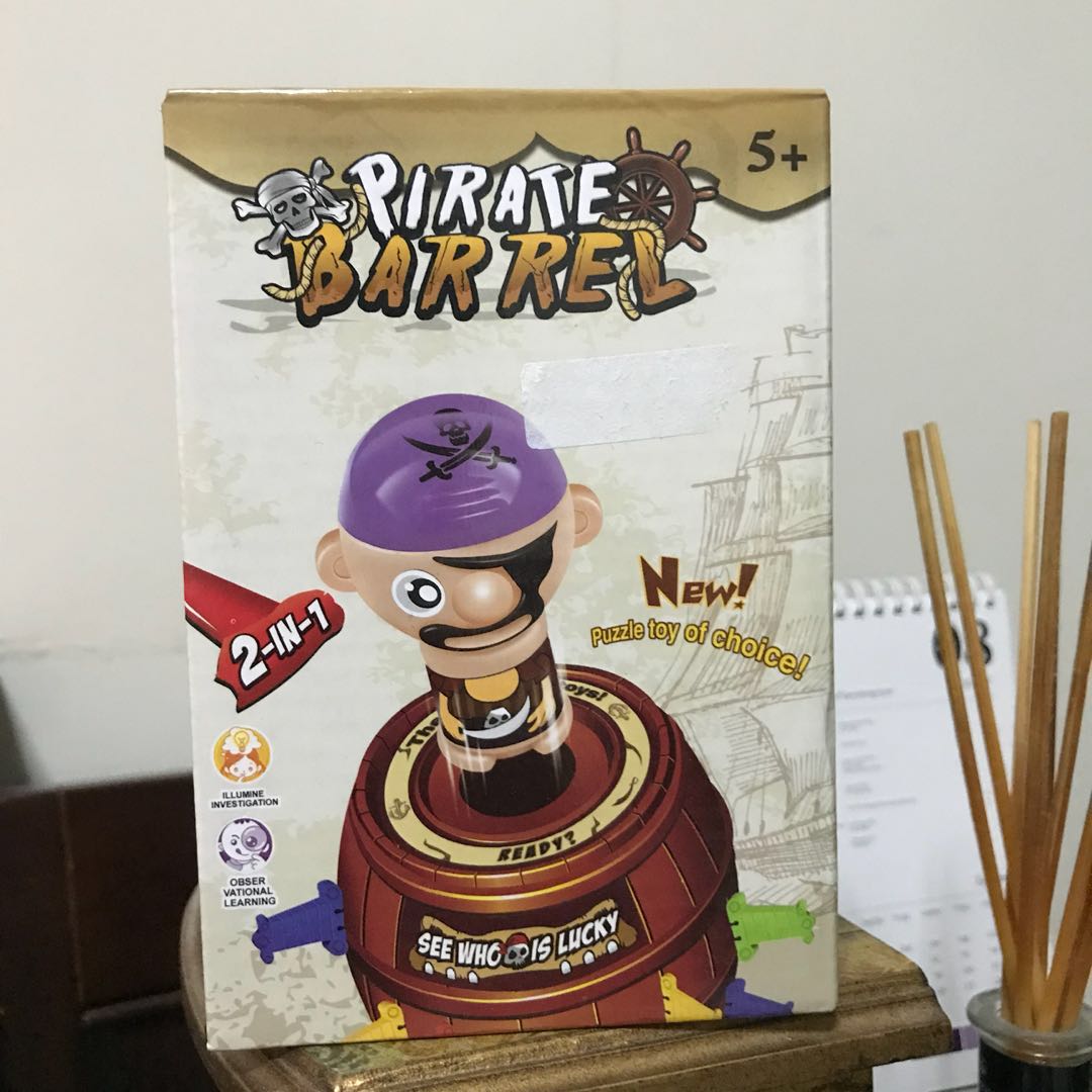 Pirate Barrel, Hobbies & Toys, Toys & Games on Carousell