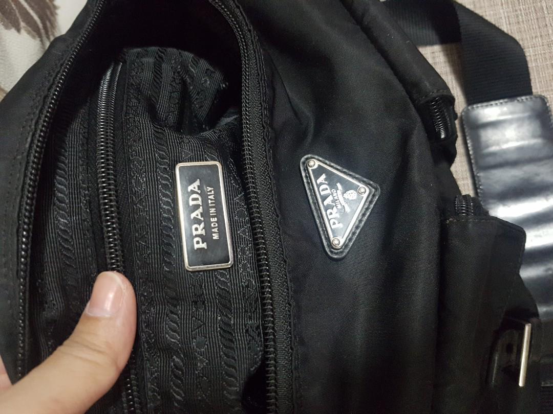 Prada sling bag original, Luxury, Bags & Wallets on Carousell