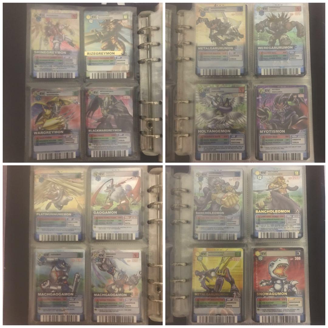 [PRICE DROP] Digimon Data Carddass Cards and Binder, Hobbies & Toys ...