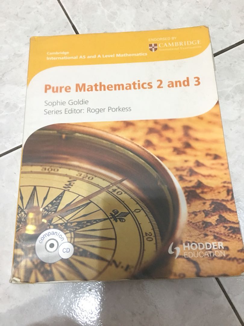 Pure Maths 2&3 P3 Textbook A Levels, Hobbies & Toys, Books & Magazines ...