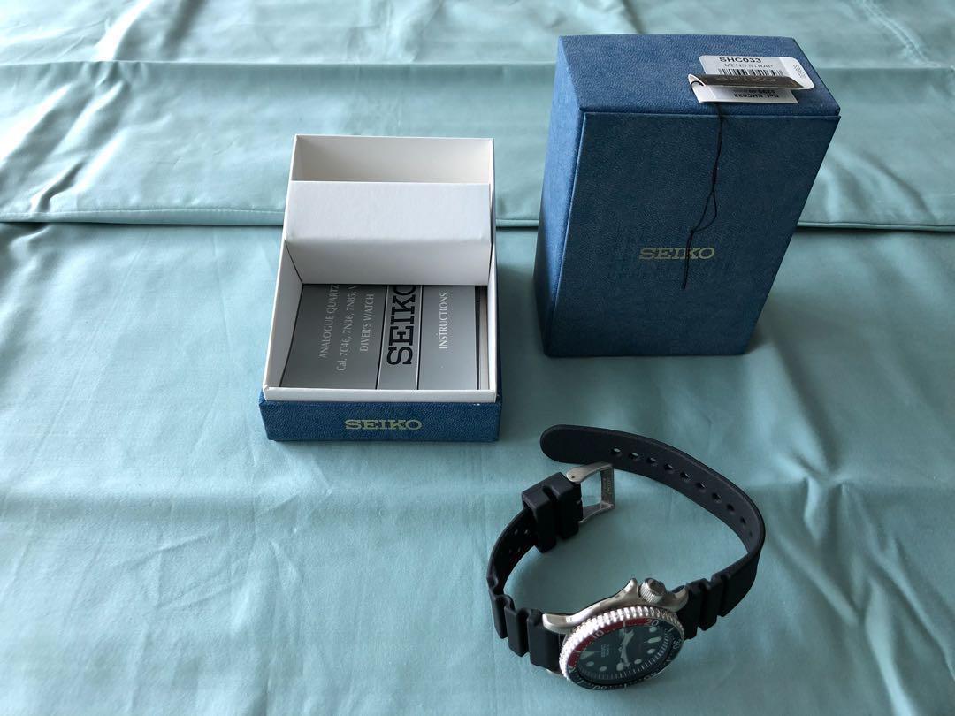 Rare Seiko SHC033 Dive Watch With Rubber Strap, Mobile Phones & Gadgets ...