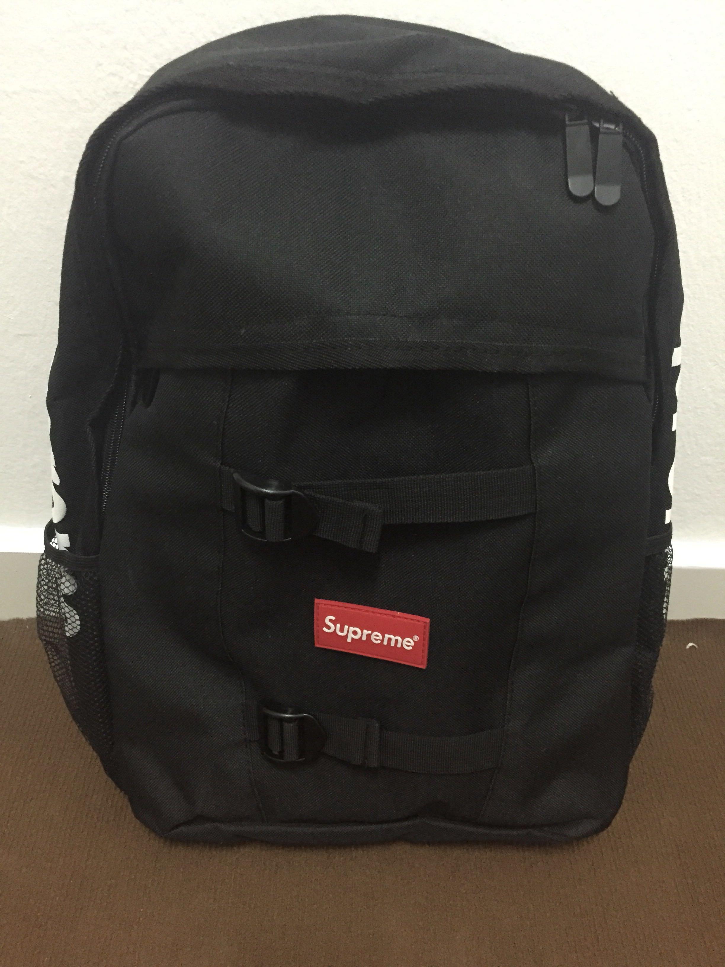 Supreme Backpack, Men's Fashion, Watches & Accessories, Wallets & Card ...