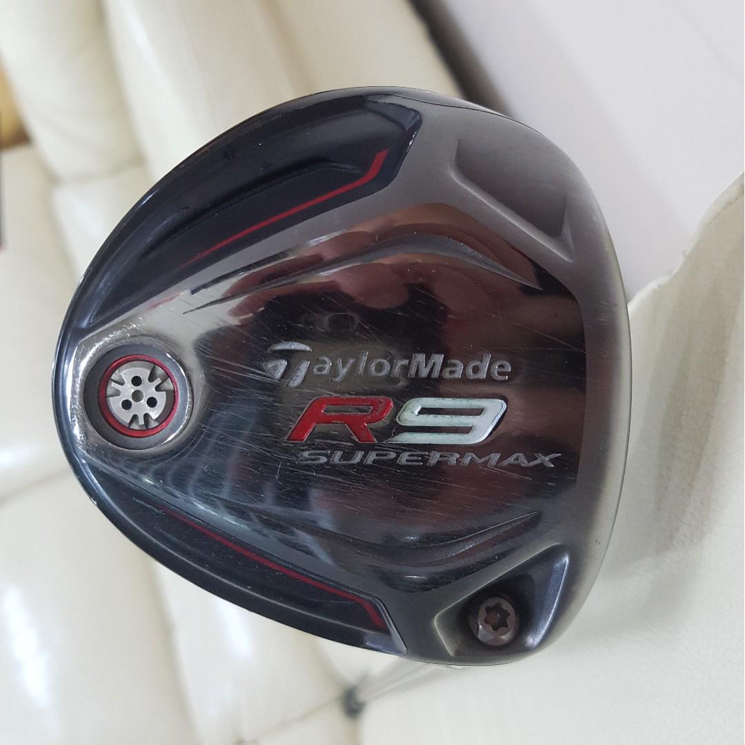 Taylormade R9 SuperMax Fairway Wood 3 Fujikura Regular Shaft, Sports ...